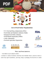 GSFA Online Food Additive Classes | PDF | Emulsion | Foods