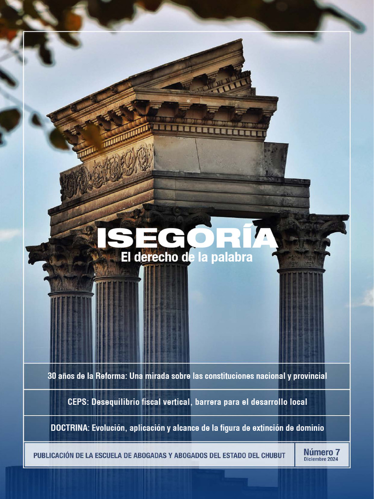 Isegoria-07 | PDF | Constitución | Sustentabilidad