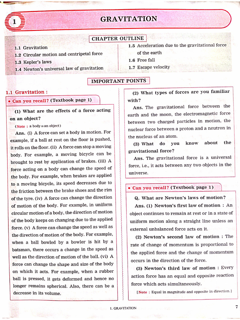 10th Science 1 Lesson 1 1 | PDF