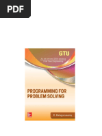 Programming in ANSI C 8th Edition E Balagurusamy PDF Version | PDF | Computer Program | Programming