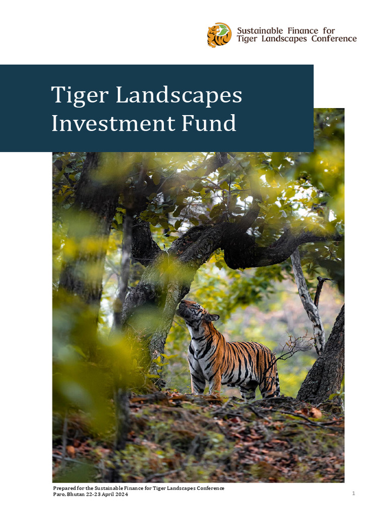 Tiger Landscapes Investment Fund Overview | PDF | Sustainability | Tiger
