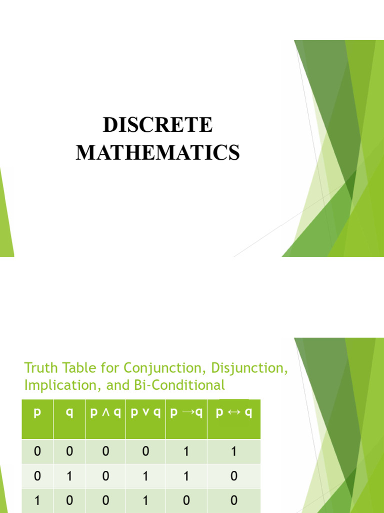 Discrete Mathemathics Module 3 | PDF | If And Only If | Mathematical Logic