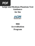 ACR Ultrasound Quality Control Guidelines | PDF | Medical Ultrasound