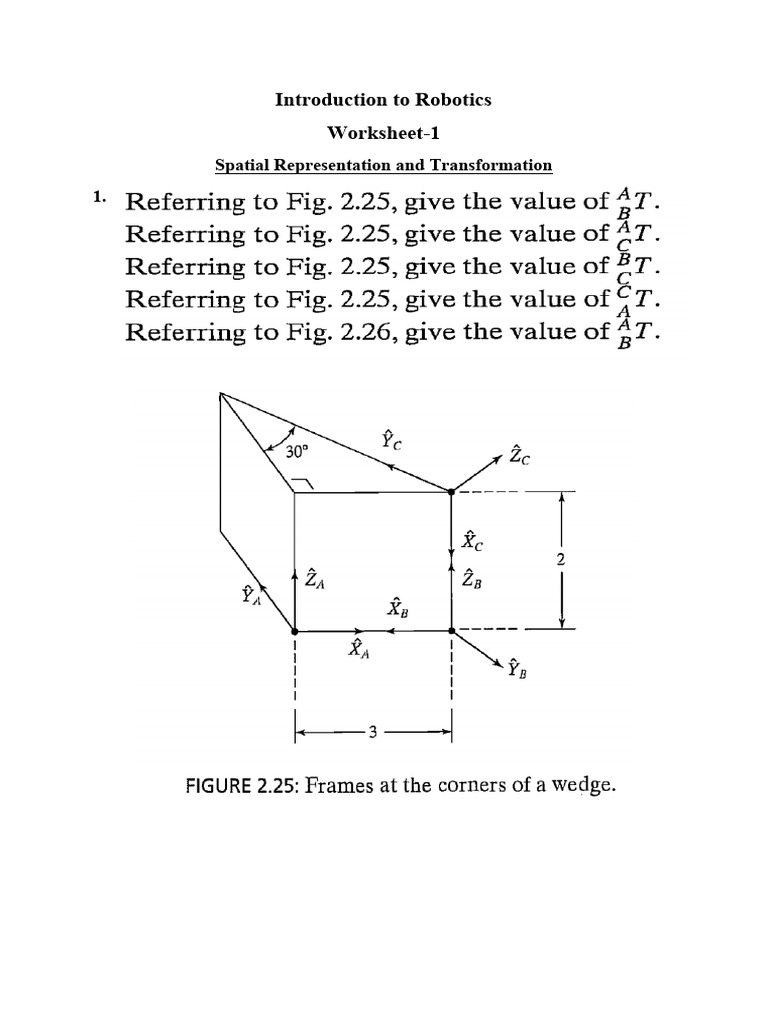 Robotics Worksheet | PDF