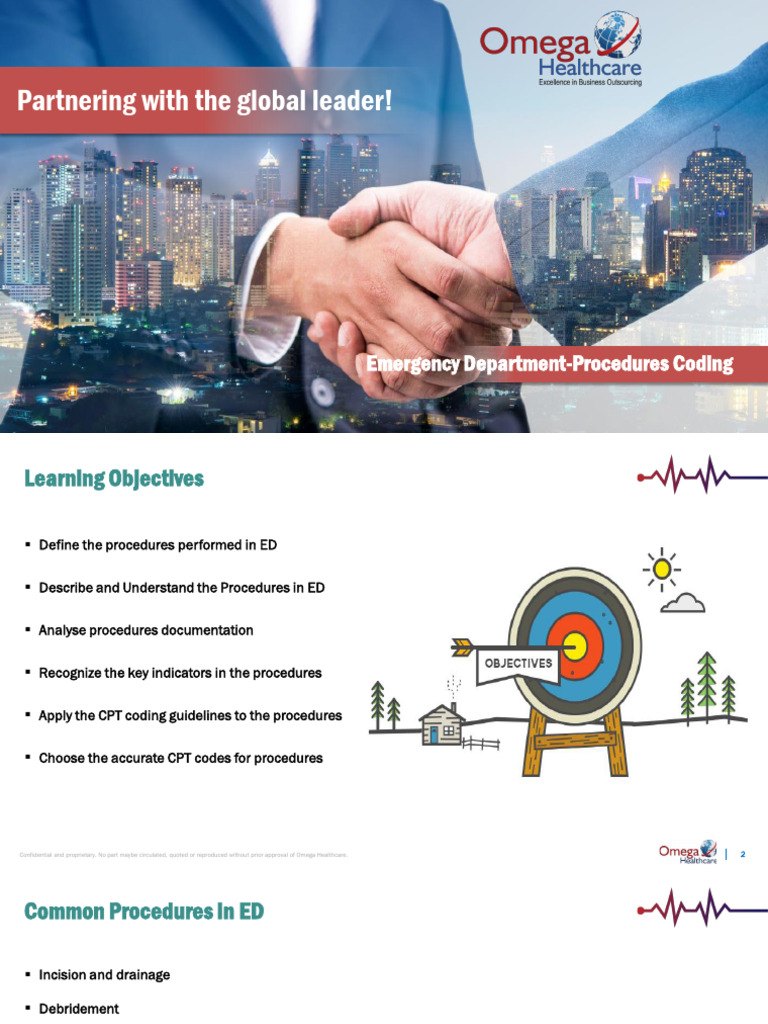 Module ED-Procedures Part 1 | PDF | Wound