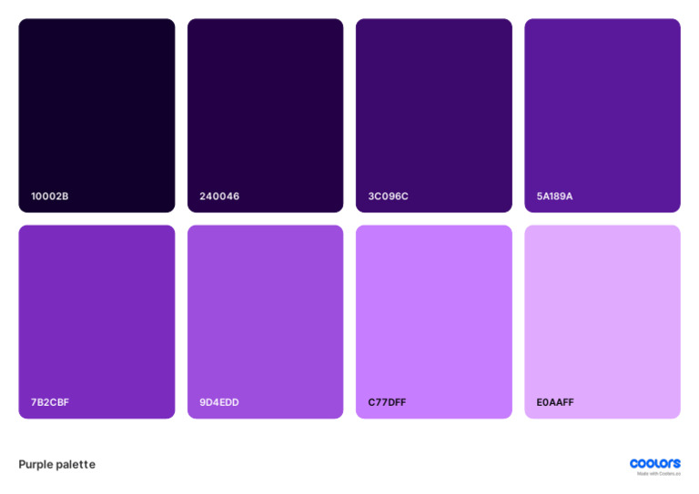 Purple Palette | PDF