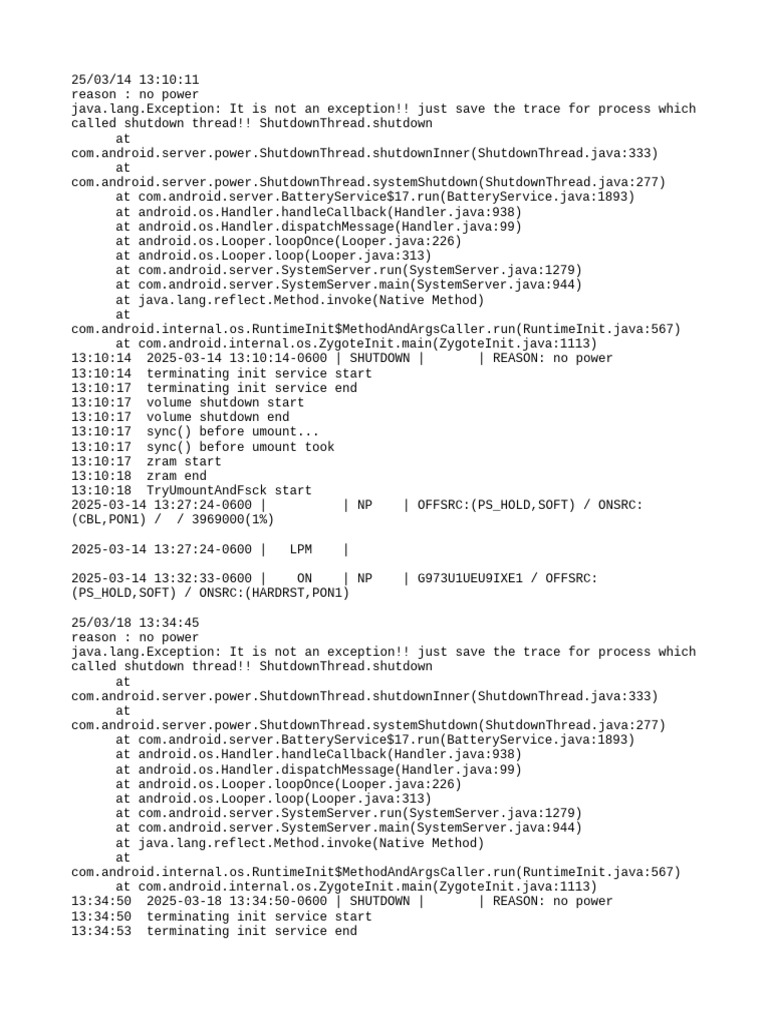 Power Off Reset Reason Backup | PDF | Computing | Embedded Linux Distributions