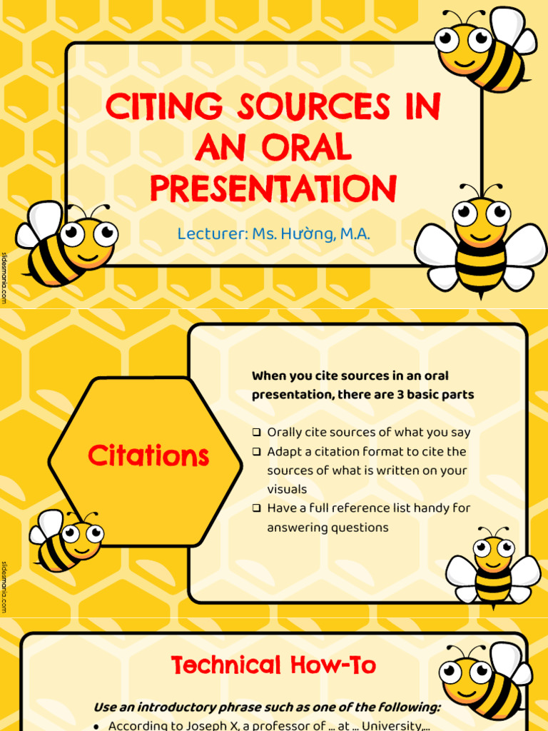 Citations in Public Speaking | PDF | Human Communication