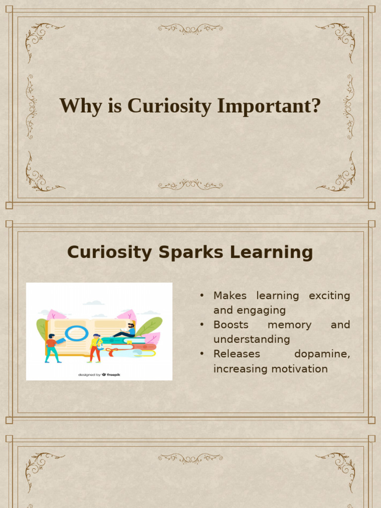 Why Is Curiosity Important | PDF
