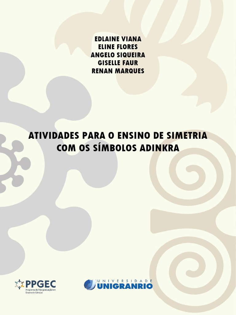 SÍMBOLOS ANDIKRAS | PDF | Sistema de coordenada cartesiana | Simetria