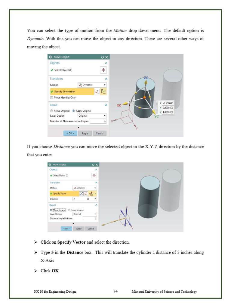 NX 10 Engineering Design Guide | PDF | Technical Drawing | Icon (Computing)