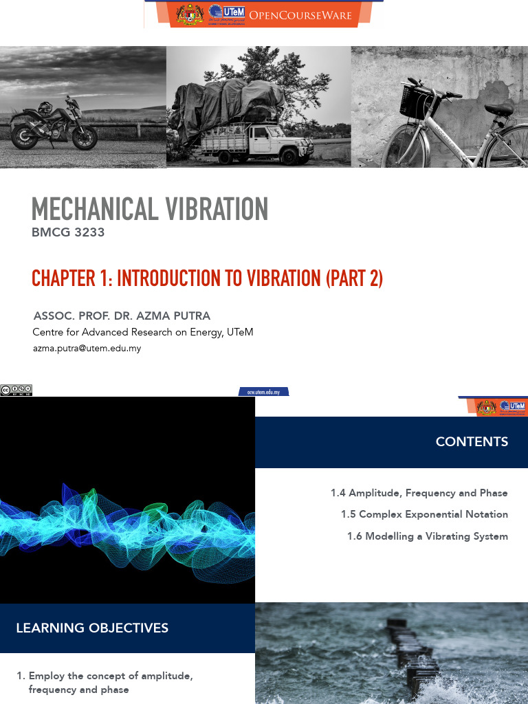Ch1-Fundamental of Vibration Part 2 | PDF | Frequency | Physical Quantities