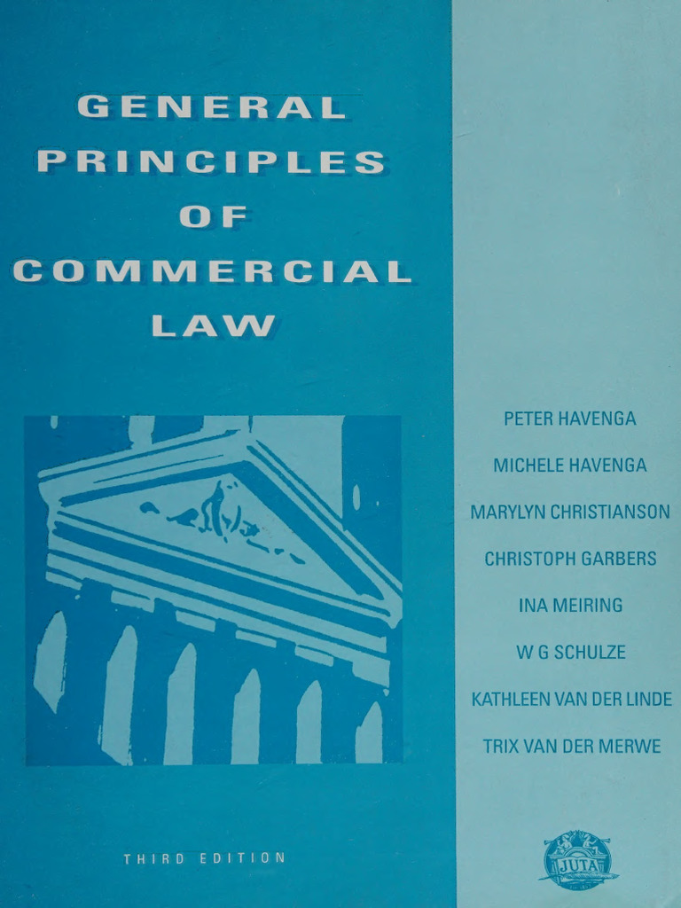General. Principles Commercial | PDF | Books | Copyright