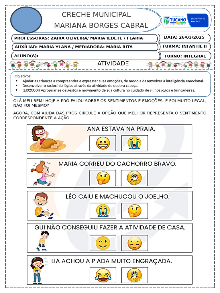 Atividade Flária - 26-03 | PDF