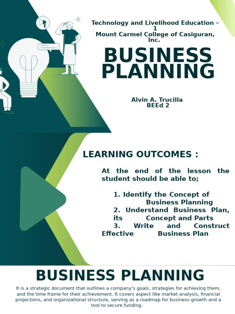 EPP Report Alvin A. Trucilla | PDF | Business Plan | Marketing