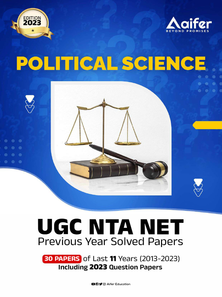UGC NET Political Science 2023 Compressed | PDF | Opinion Poll