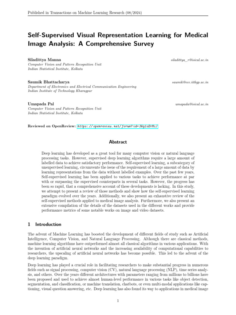 2448_Self_Supervised_Visual_Re | PDF | Deep Learning | Machine Learning
