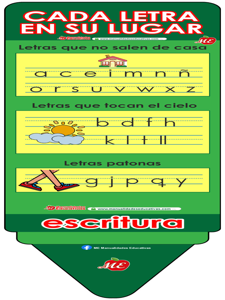 Cada Letra en Su Lugar Modelo 3 | PDF