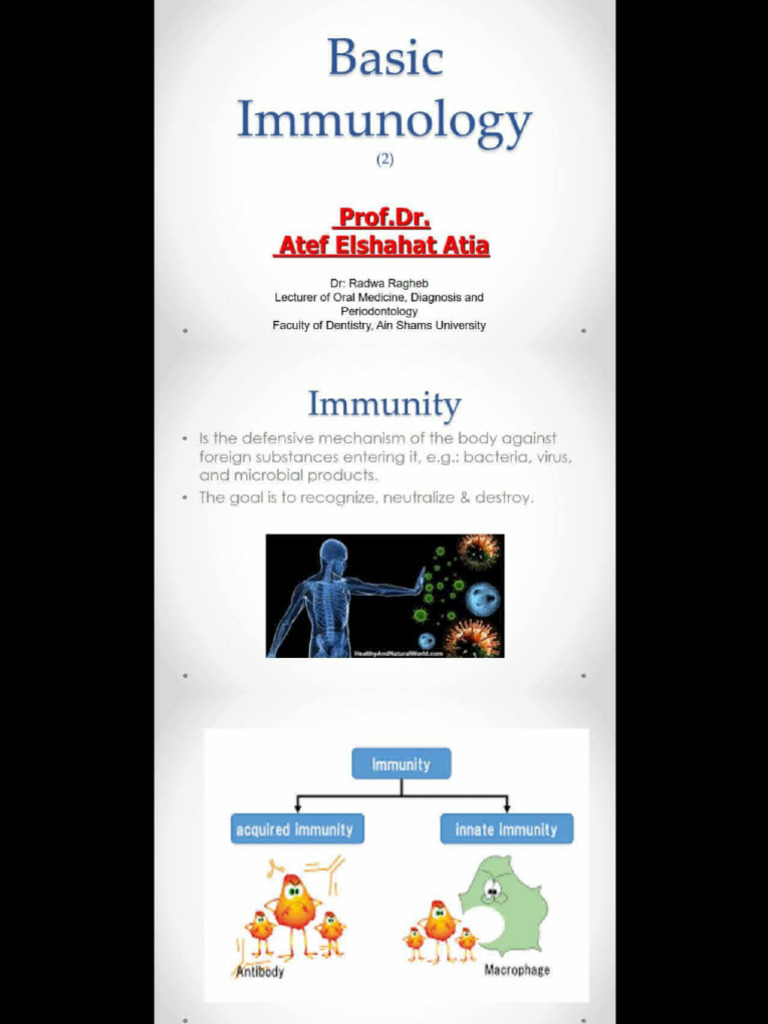 2-Basic Immunology Part II | PDF