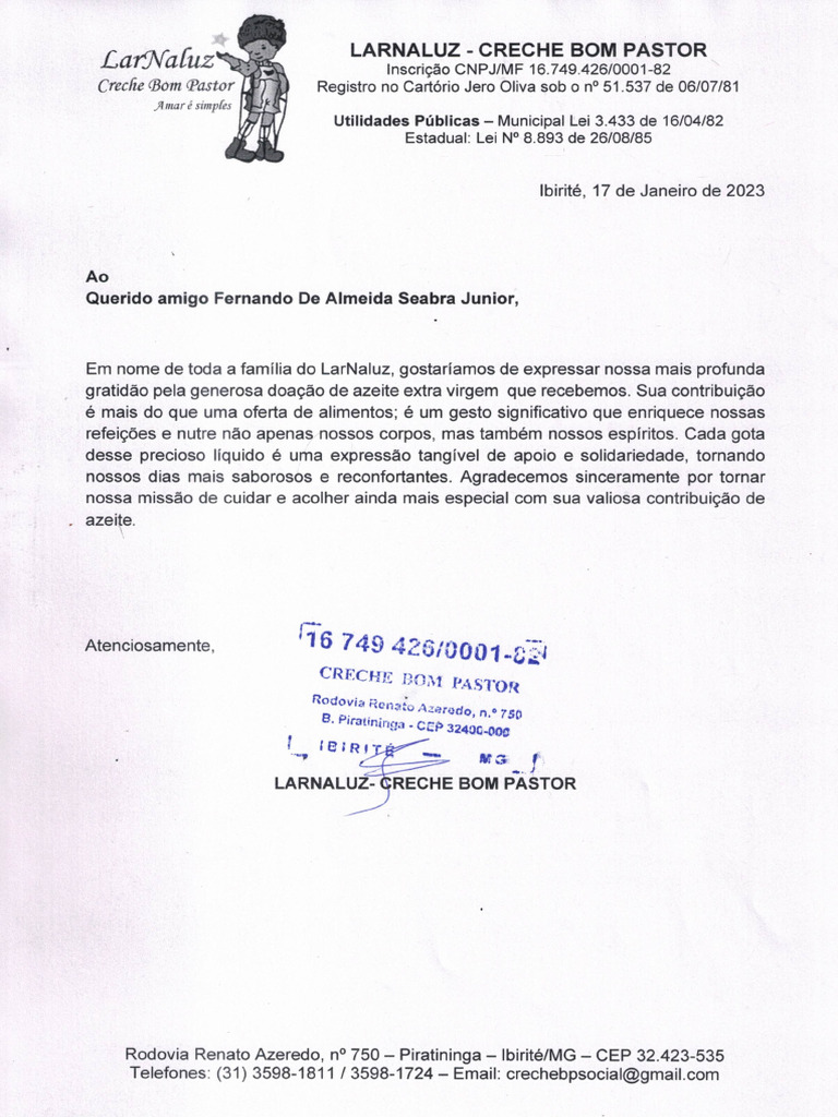 Agradecimento Fernando - 000083 | PDF