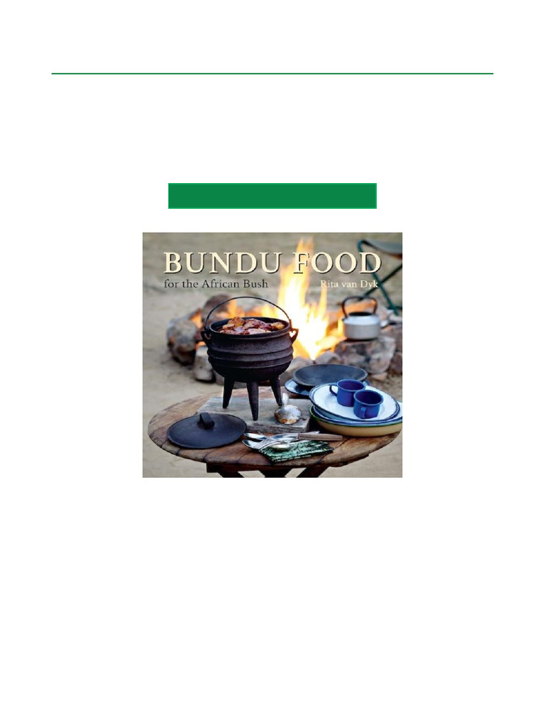 Bundu Food for the African Bush Guide | PDF