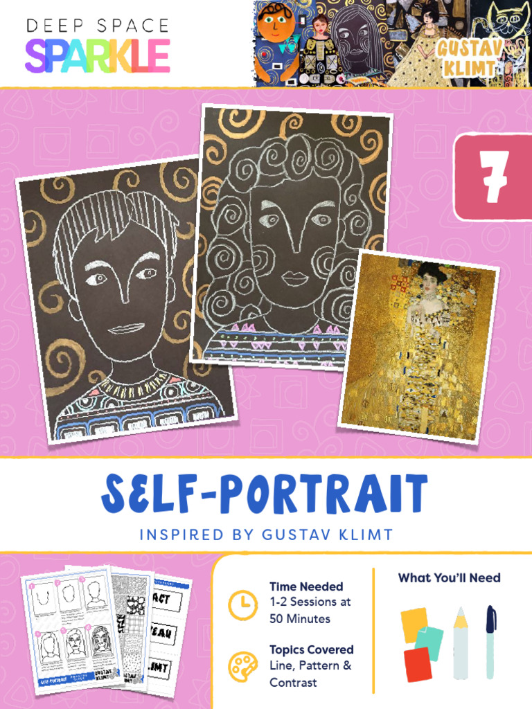 Self+Portrait+Klimt+7 | PDF | Gustav Klimt