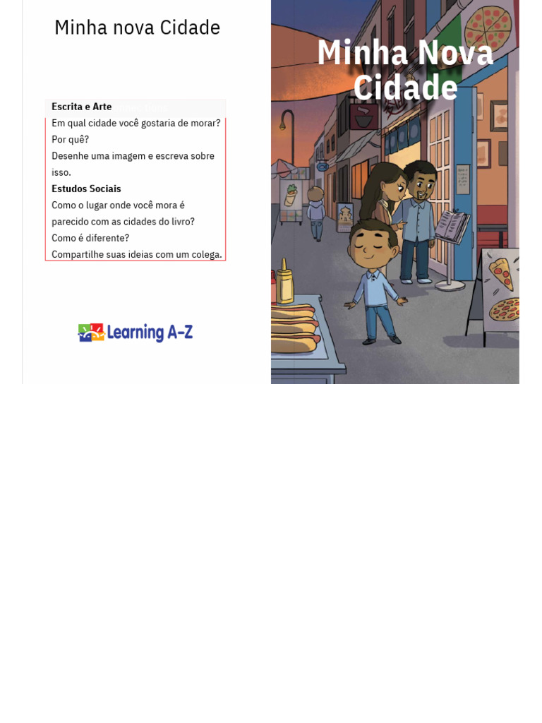 Minha Nova Cidade: Comparações e Sentimentos | PDF