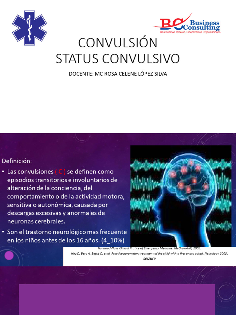 CONVULSIÓN | PDF | Epilepsia | Enfermedades y trastornos humanos