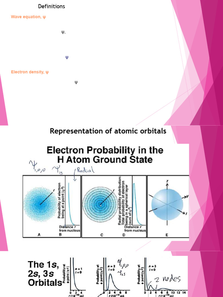 Understanding Electron Density in Orbitals | PDF