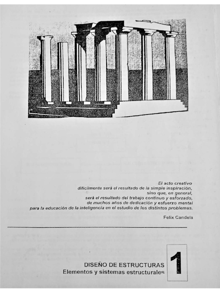 Unidad 1 Diseño de Estructuras | PDF