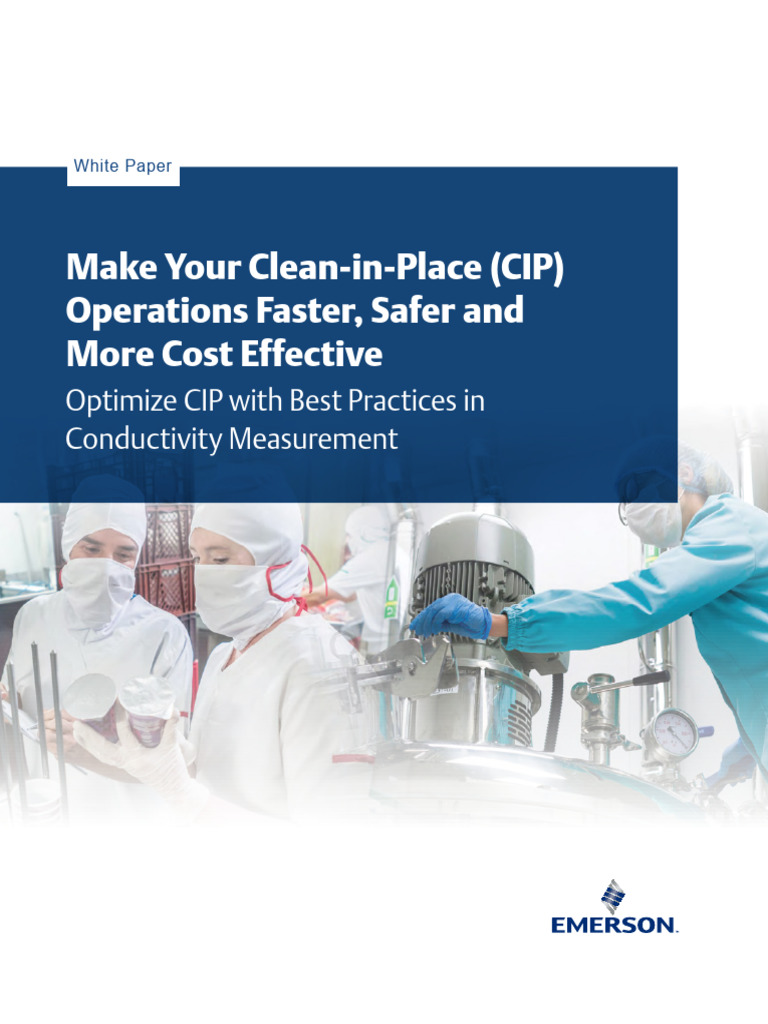 Optimize CIP with Conductivity Measurement | PDF | Electrolyte | Acid