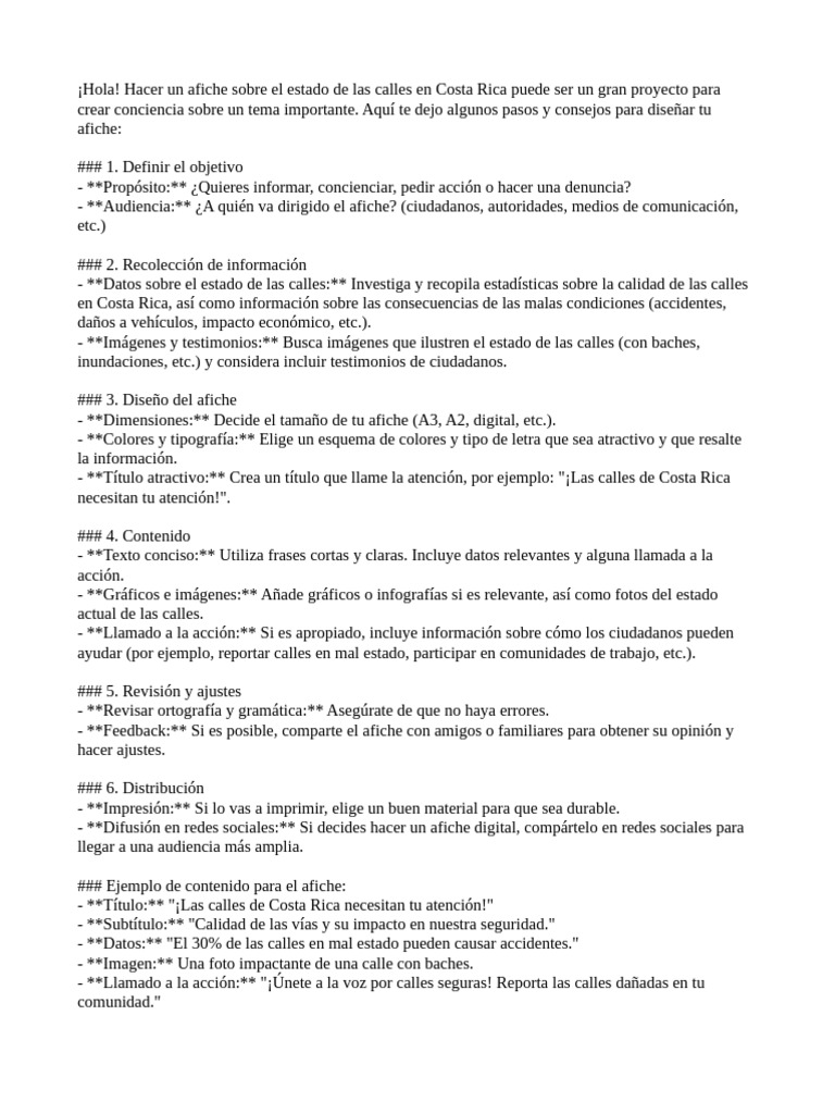 Como Hacer Un Afiche | PDF | Infografia | Póster