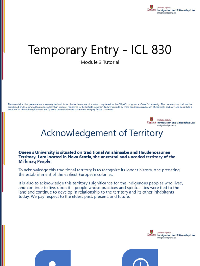 2023 ICL830 Module 3 Tutorial Slides | PDF | Employment | Regulatory ...