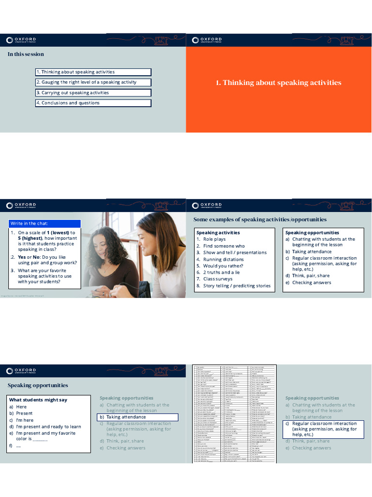 ELTOC Extra Philip Haines Handout PDF | PDF