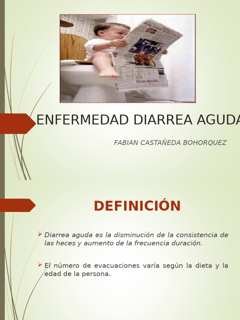 DIARREA | PDF | Diarrea | Deshidración