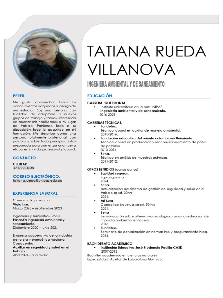 HDV Tatiana Rueda | PDF