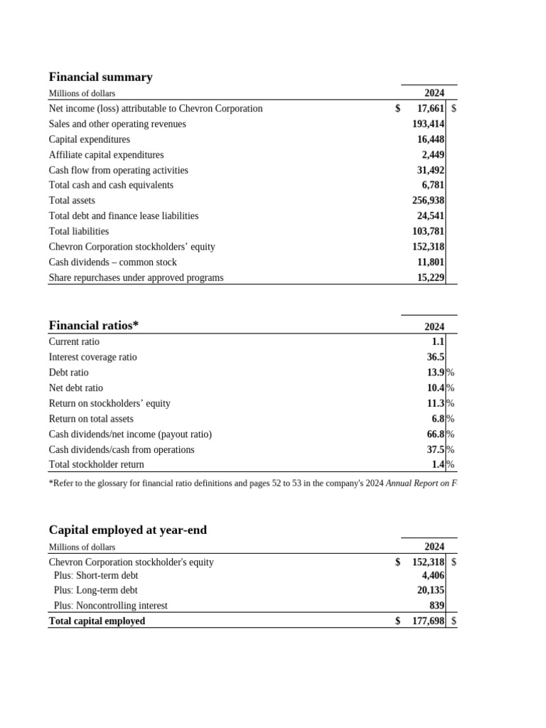 2024 Supplement Annual Report Excel | PDF | Debt | Expense