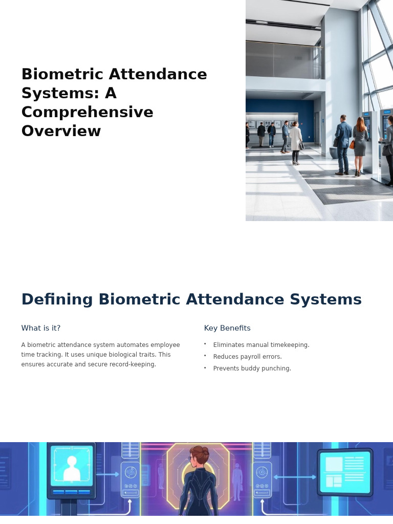 Biometric Attendance System Overview | PDF