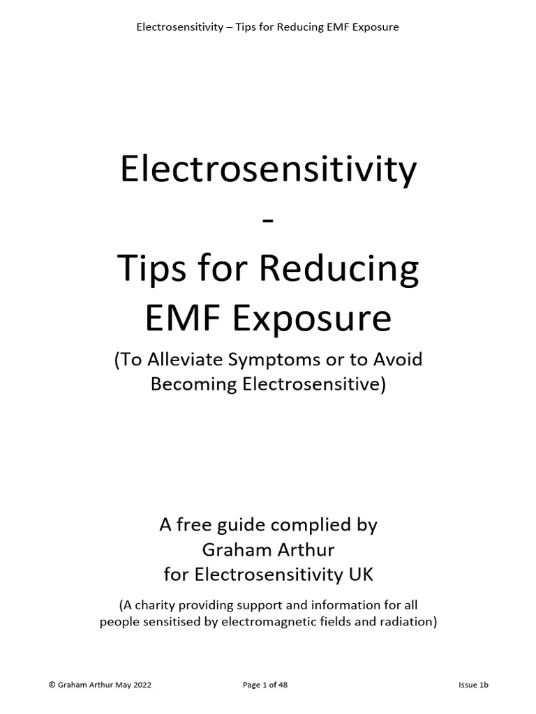 Electrosensitivity-–-Tips-for-Reducing-EMF-Exposure-May-2022 | PDF | Wi ...