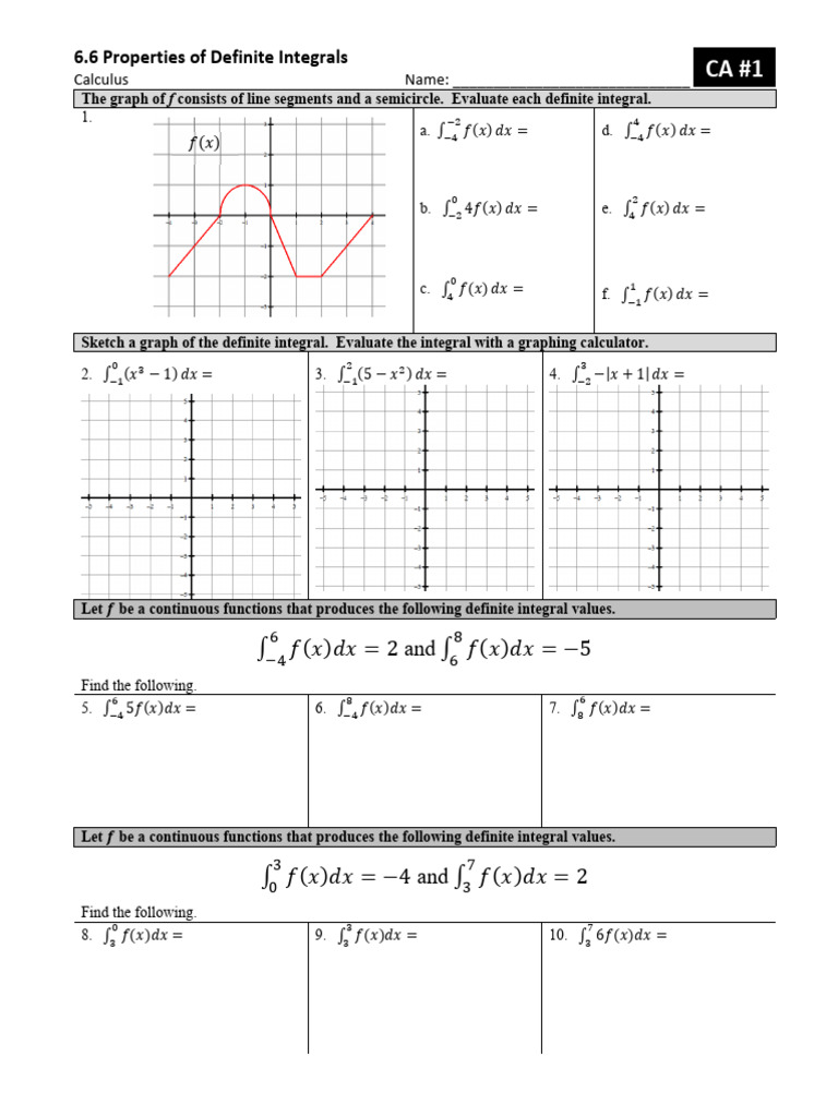 Calc 6.6 Ca1 | PDF