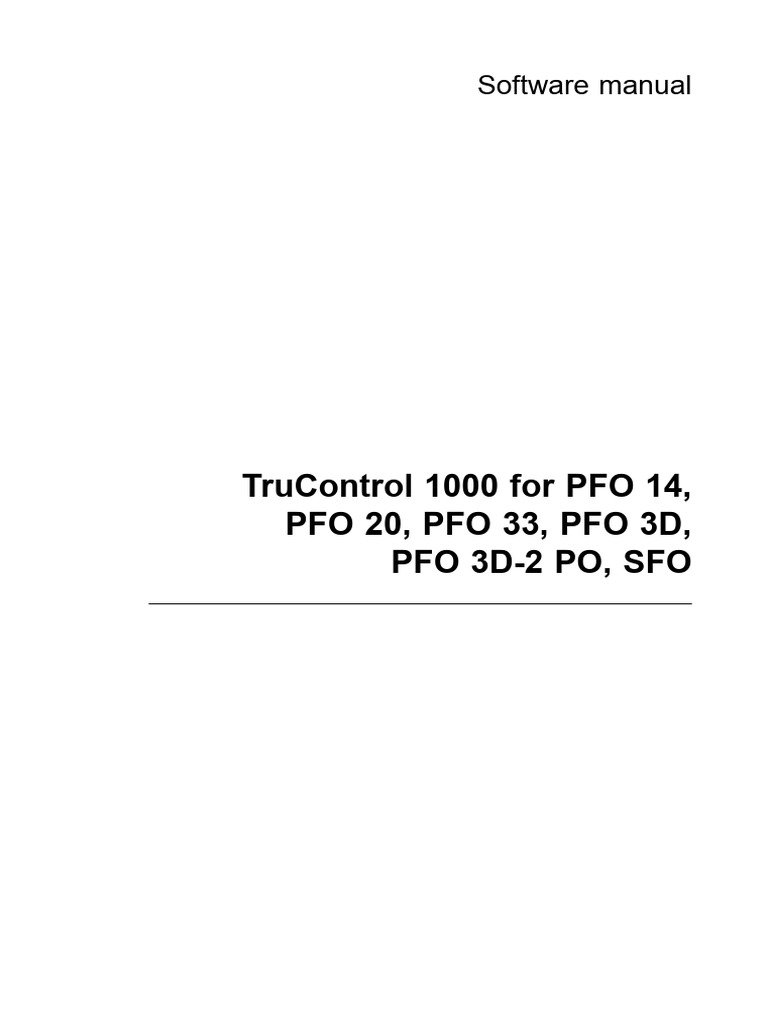 12-12-14-A2-Cr02 TruControl 1000 (Options For PFO) | PDF | Angle | Ellipse