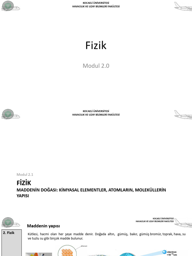 Fizik 2_1 Madde | PDF