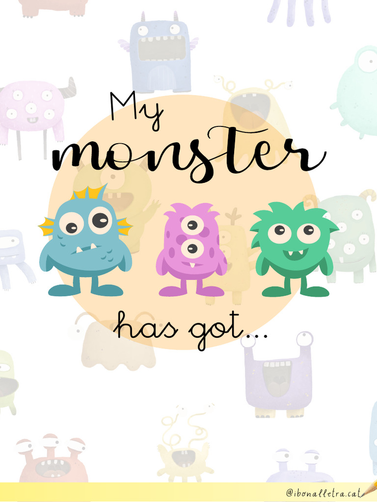 My Monster Anatomy and Descriptions | PDF