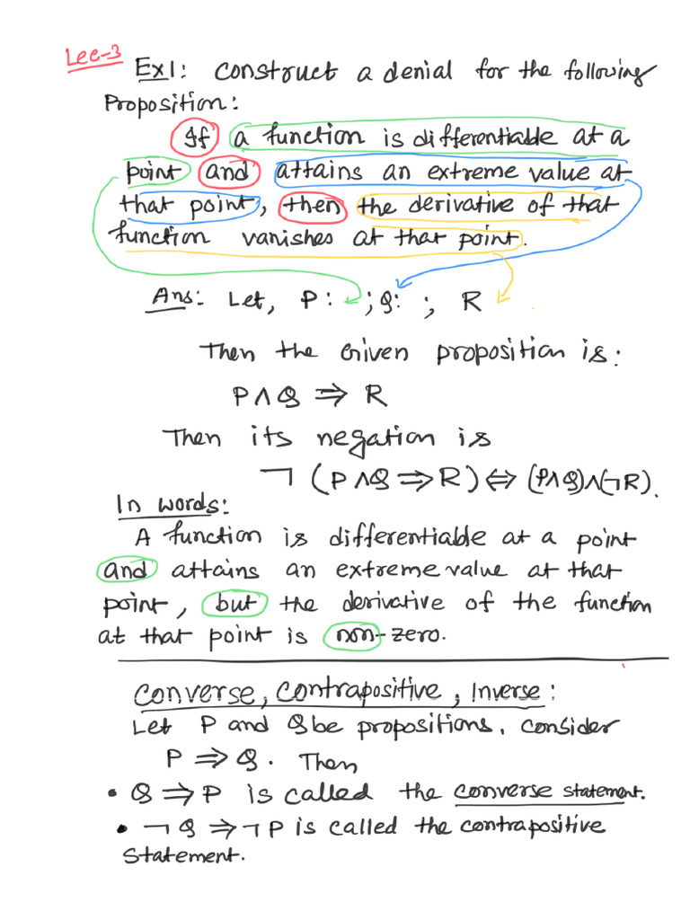 Mat 200 - Lec-3 | PDF