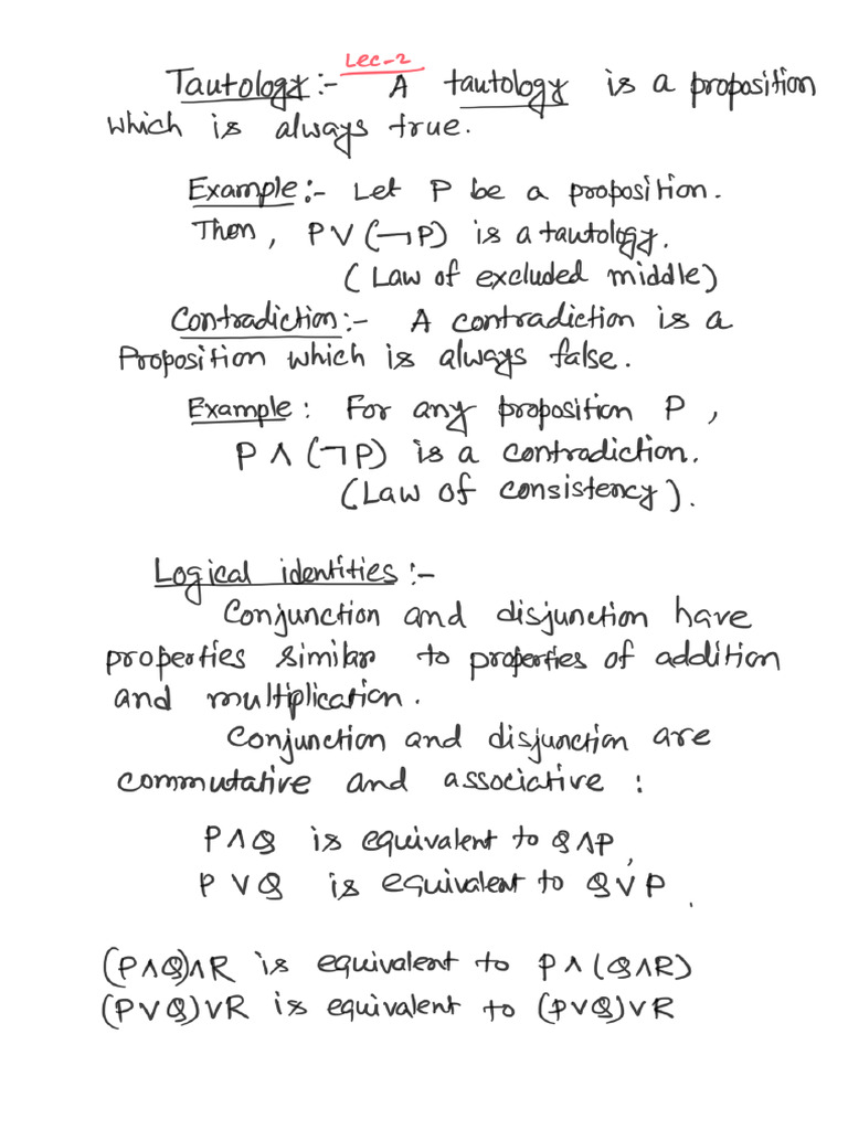 Mat 200- Lec-2 | PDF