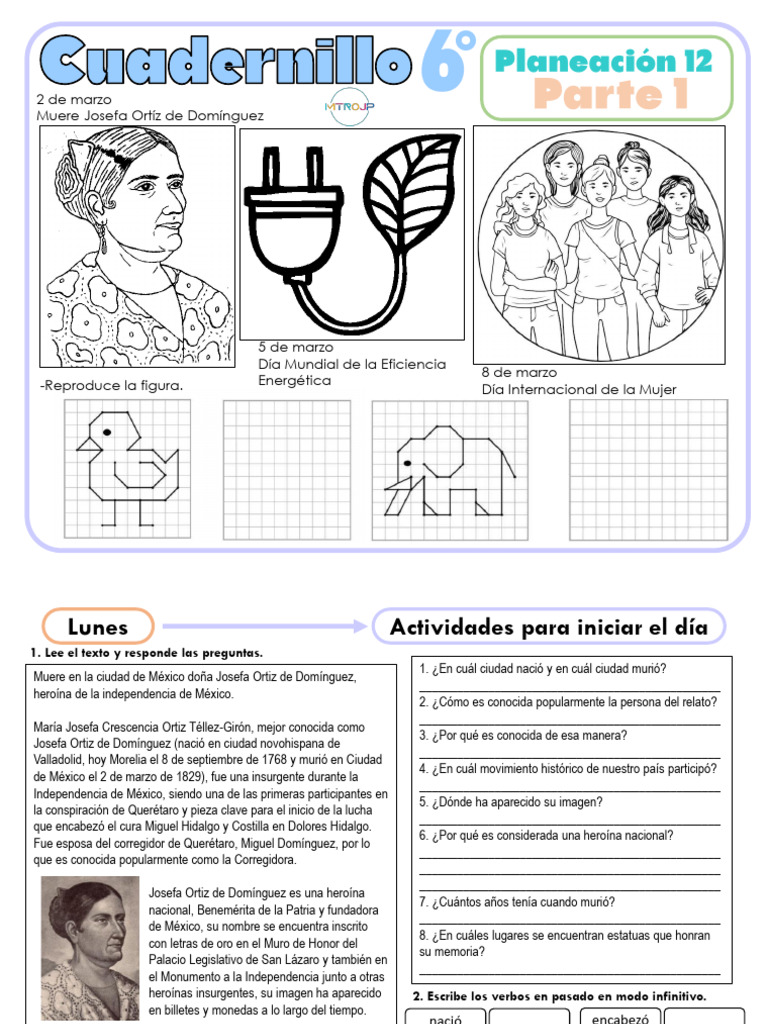 Cuad parte 1 6° (1) | PDF