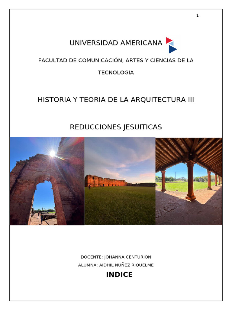 Reducciones Jesuitica - Tavarangue | PDF | Museo | Escultura
