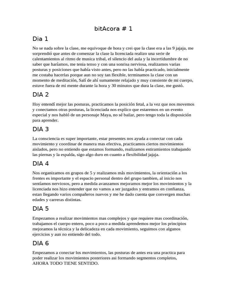 Experiencia en Clase de Danza Maya | PDF | Ritmo