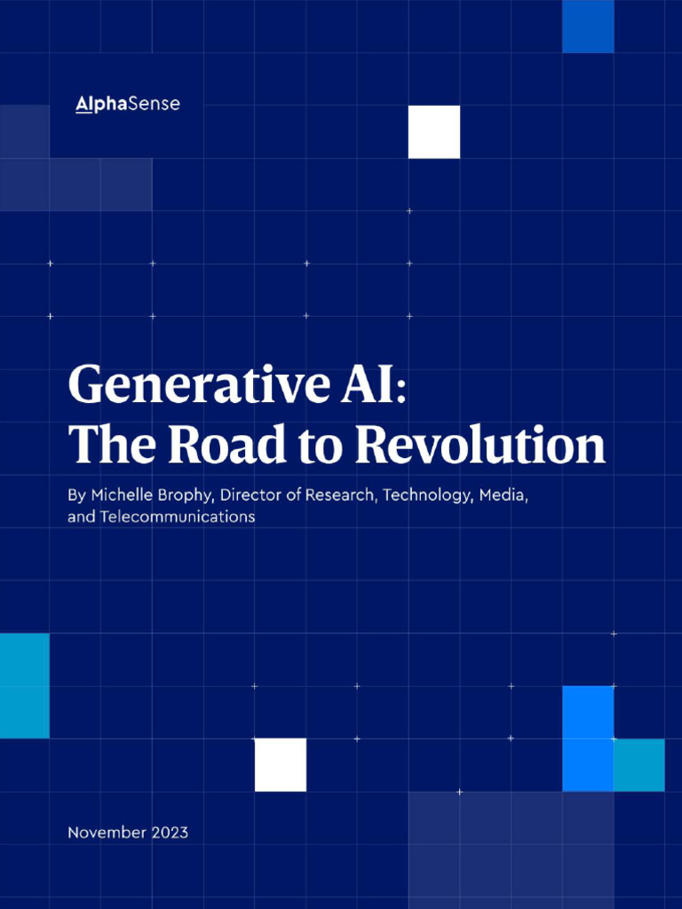Generative AI - The Road To Revolution | PDF | Graphics Processing Unit ...