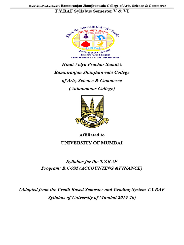 Tybaf Sem V Vi | PDF | Capital Budgeting | Valuation (Finance)